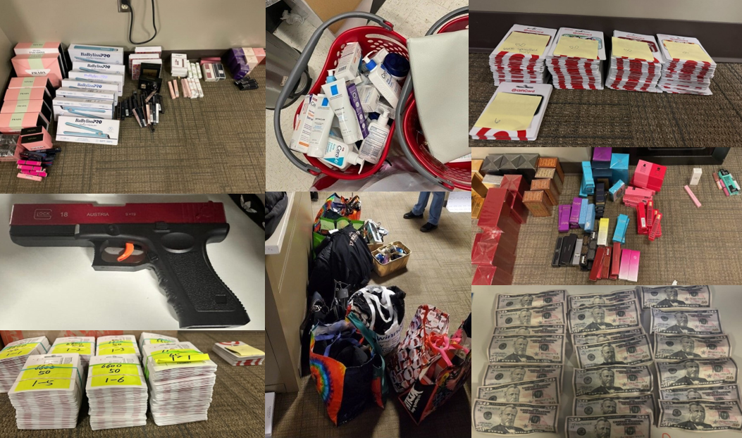 Over $130K in Stolen Goods Recovered Throughout the Holiday Season in ...